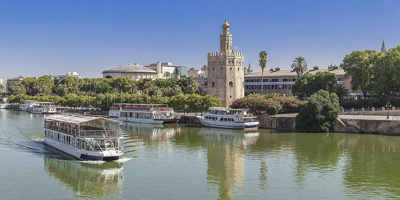Seville: Sightseeing Cruise from Torre Del Oro - Seville, Spain ...