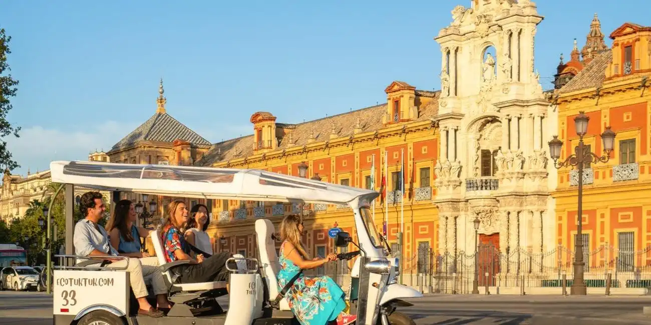 Seville: 2-Hour Tour by Private Electric Tuk Tuk - Seville, Spain ...